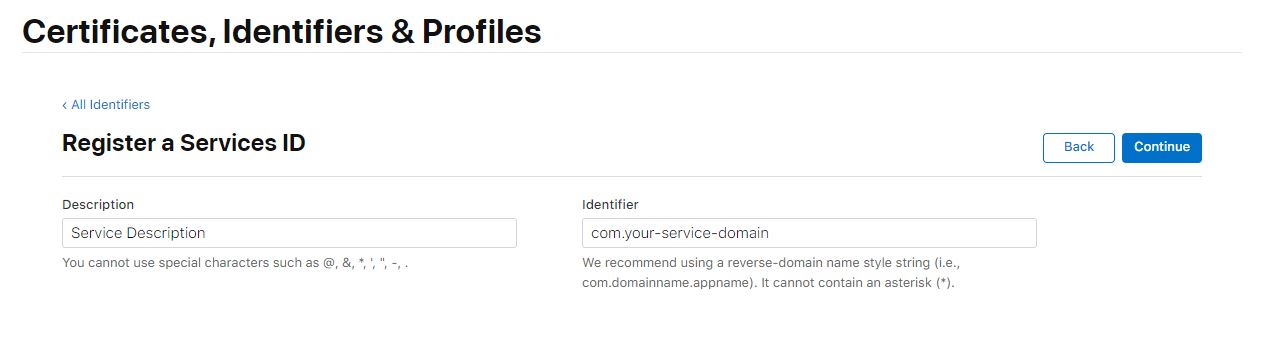 Custom Apple Identity Provider: Bread & Butter IO