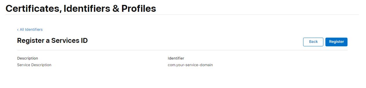 Custom Apple Identity Provider: Bread & Butter IO