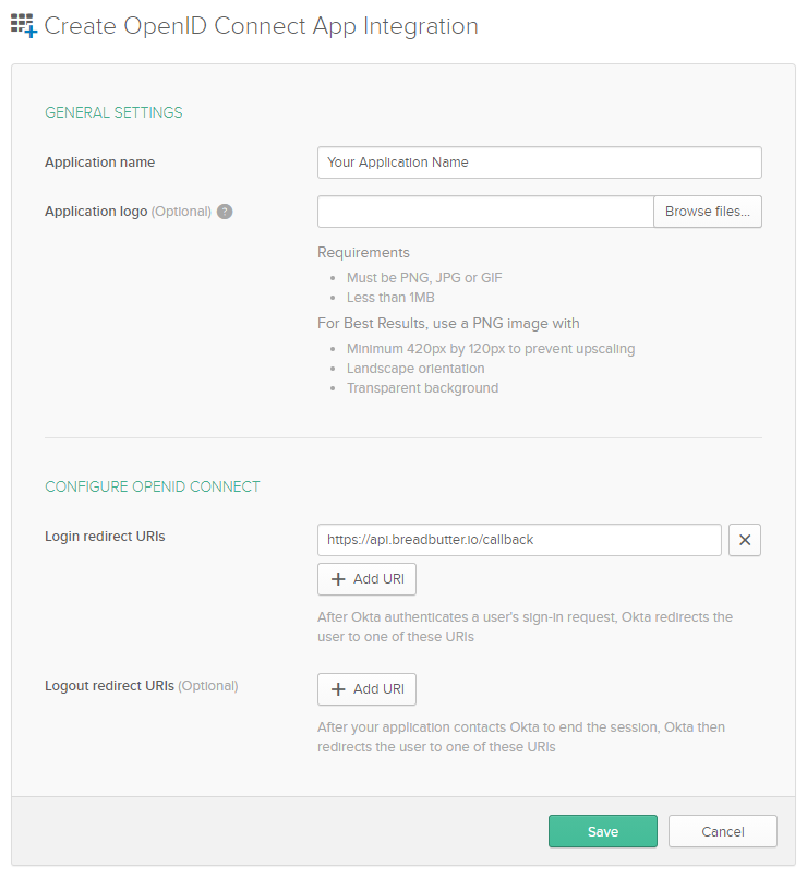How To Set Up Your Own Okta App (OpenID Connect): Bread & Butter IO