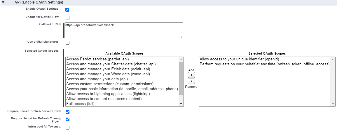 Custom Salesforce Identity Provider: Bread & Butter IO